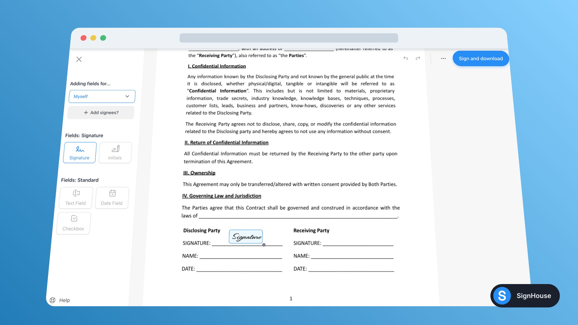 Wet Signature on PDF: How To Add Yours (For Free!) - SignHouse